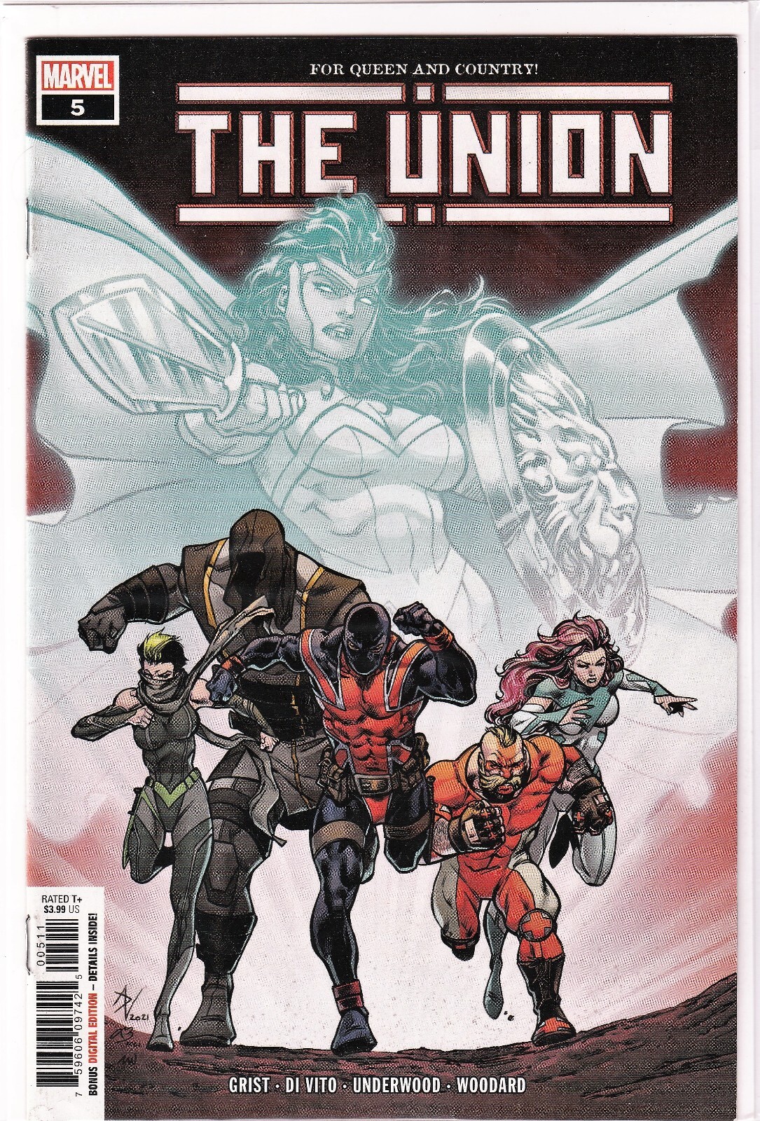 THE UNION #5 (2021) ANDREA DI VITO VARIANT COVER ~ UNREAD NM | eBay