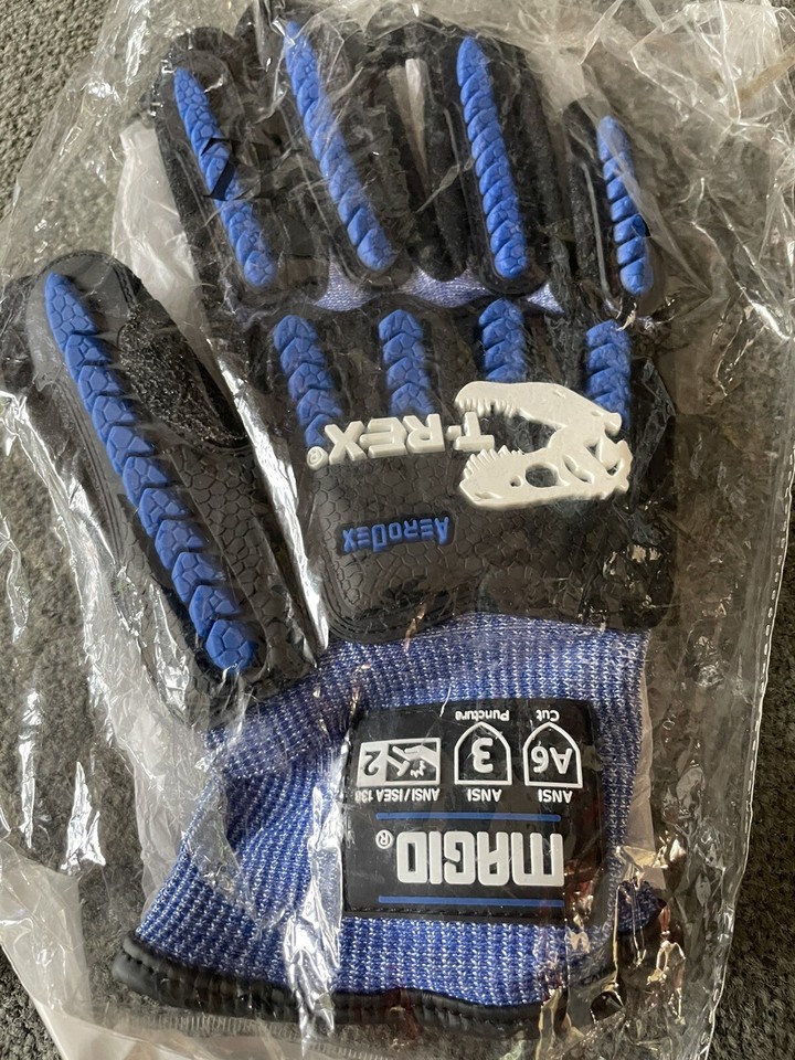 Magid T-REX Aerodex work gloves ANSI A6 Puncture 3, Impact 2 Size XXL ...