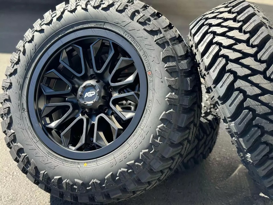18" Wheels 275/65R18 M/T Tires Rims Toyota Tacoma Tundra 4runner 6x5.5 ...