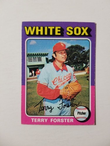TERRY FORSTER 1975 TOPPS MINI BASEBALL CARD #137 CHICAGO WHITE SOX | eBay
