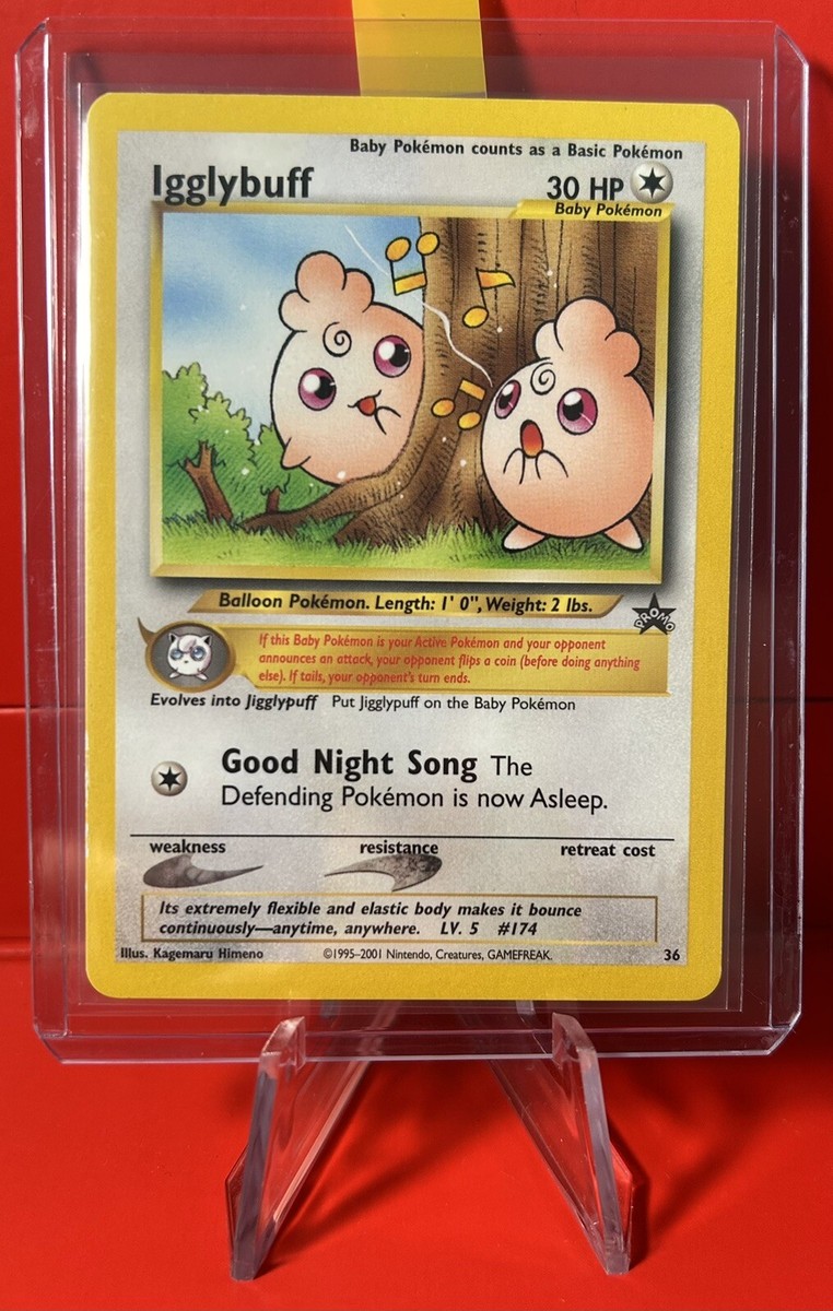 Igglybuff Pokemon Card