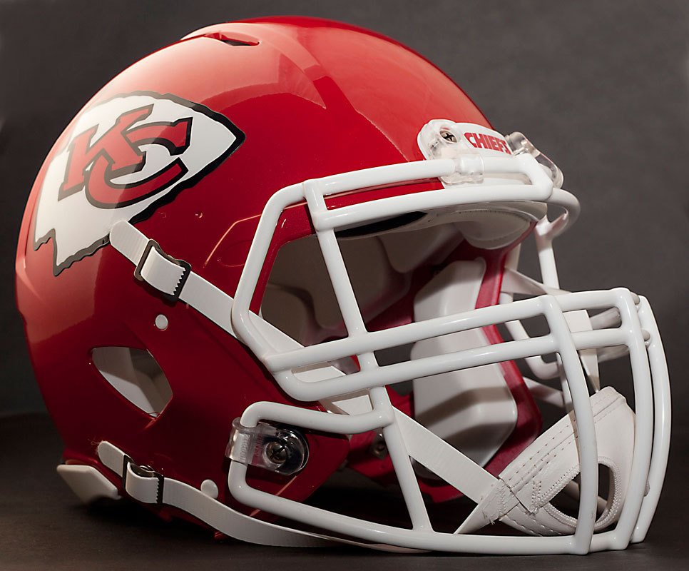 KANSAS CITY CHIEFS NFL Authentic GAMEDAY Football Helmet w/ S2BDC-SP ...