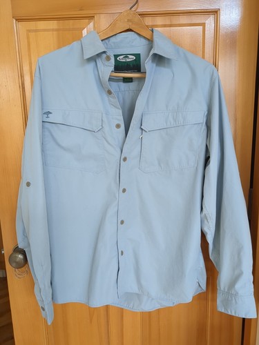 Arborwear Men's LS Cypress Shirt, River Blue, Large Tree climber ...