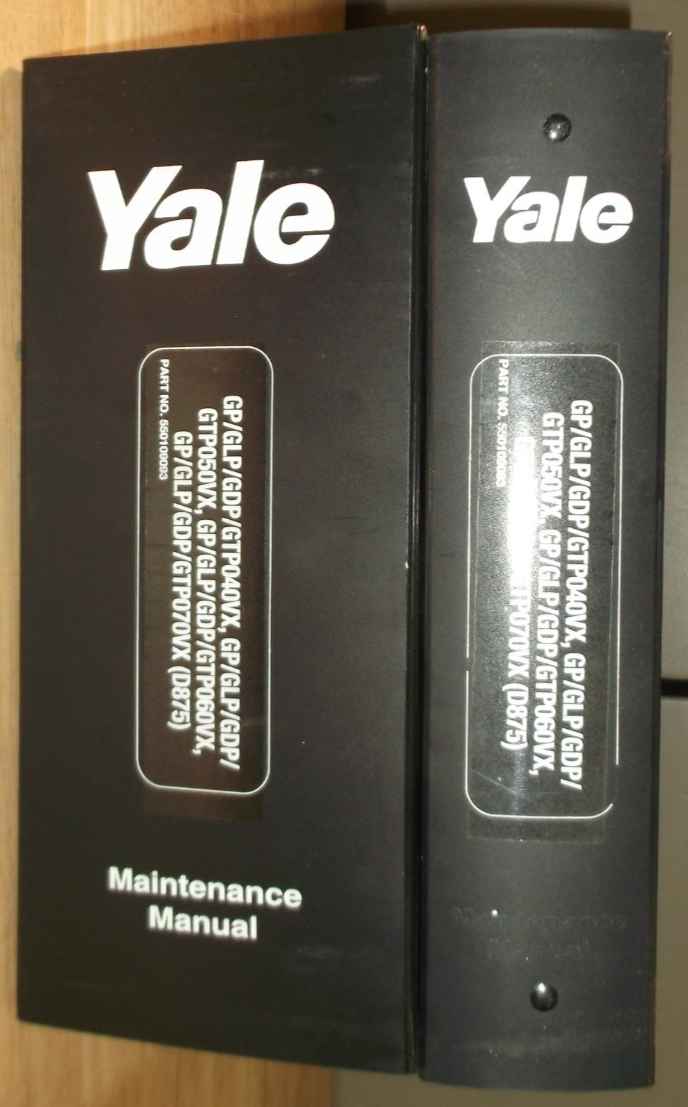 YALE GP GLP GDP GTP 040VX 050VX 060VX SERVICE SHOP REPAIR MAINTENANCE ...