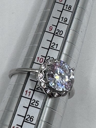 NWT Ryze White Frost CZ .925 Sterling Silver Ring - Size 10.25 | eBay