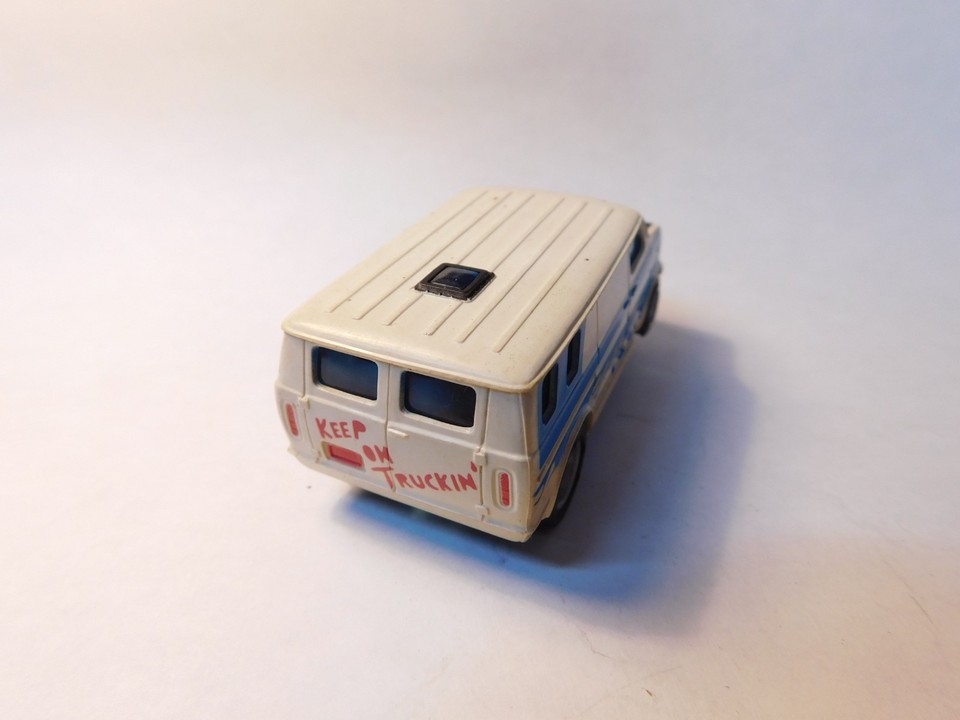 AURORA / AFX ~ 1976 FORD CUSTOM VAN SLOT CAR with RUNNING 4 GEAR ...