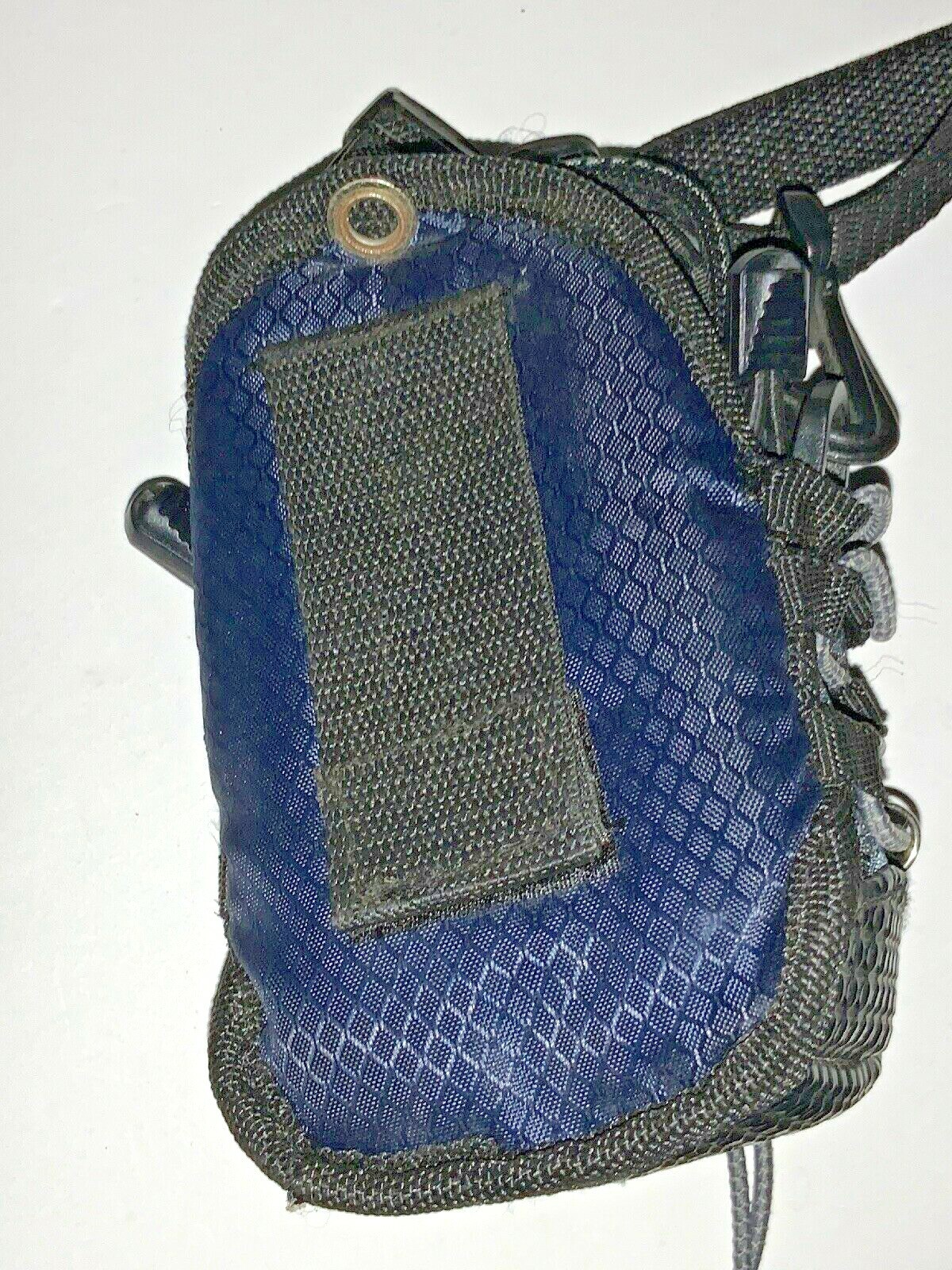 Samsonite phone Camera Case Accessories Bag Belt Compass Pockets Blue ...