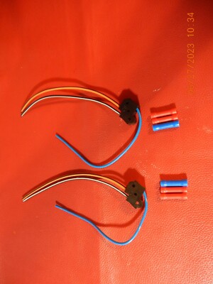 80s GM Power Door Lock Switch Pigtail Connector Plug Set Wire C10 K5 ...