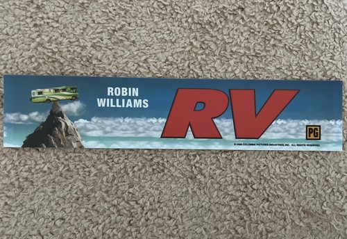RV Mini Movie Theatre Mylar - ROBIN WILLIAMS | eBay