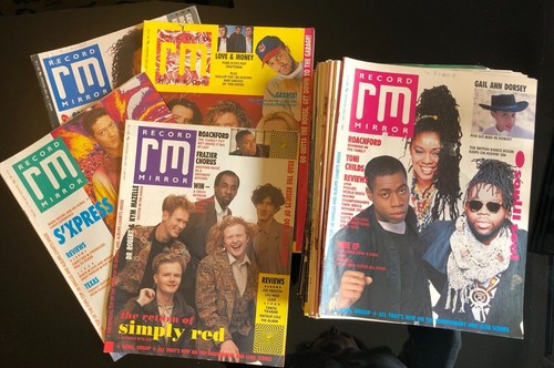 Record Mirror Magazines 1986 1987 1988 1989 1990 1991 80's Music 90's ...