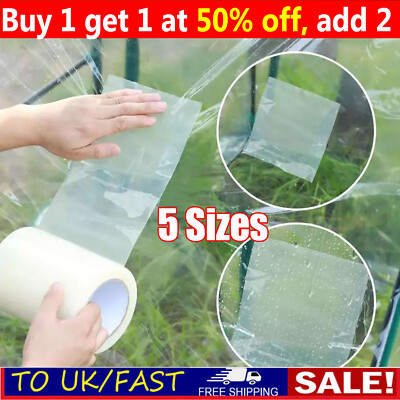 10m /33ft Extra Strong Polytunnel | Greenhouse Repair Tape | Polythene ...