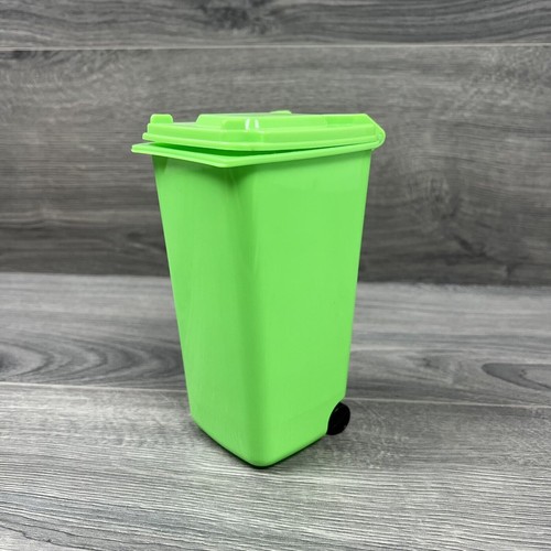 Garbage Can Miniature 6” Recycle Trash Bin Mini Desktop Pen Pencil ...