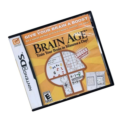 Brain Age (Nintendo DS, 2006) Complete With Manuals CIB -Authentic ...