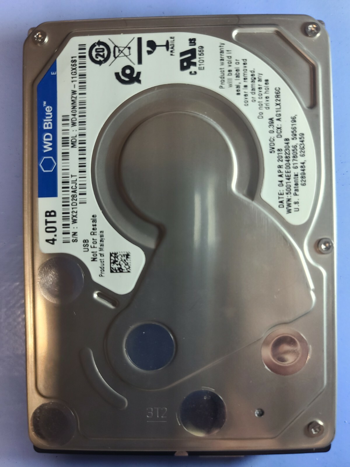 WD40NMZW-11GX6S1, 800041-N03 AB, 2060-800041-003 REV P1 , 4 APR 2018 WD ...