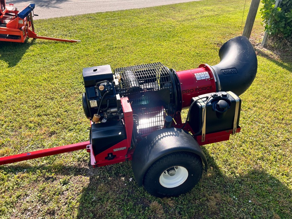 2017 Toro Turbine Pro Force Blower 920 hrs. 27 Kohler Gas Engine Tow ...