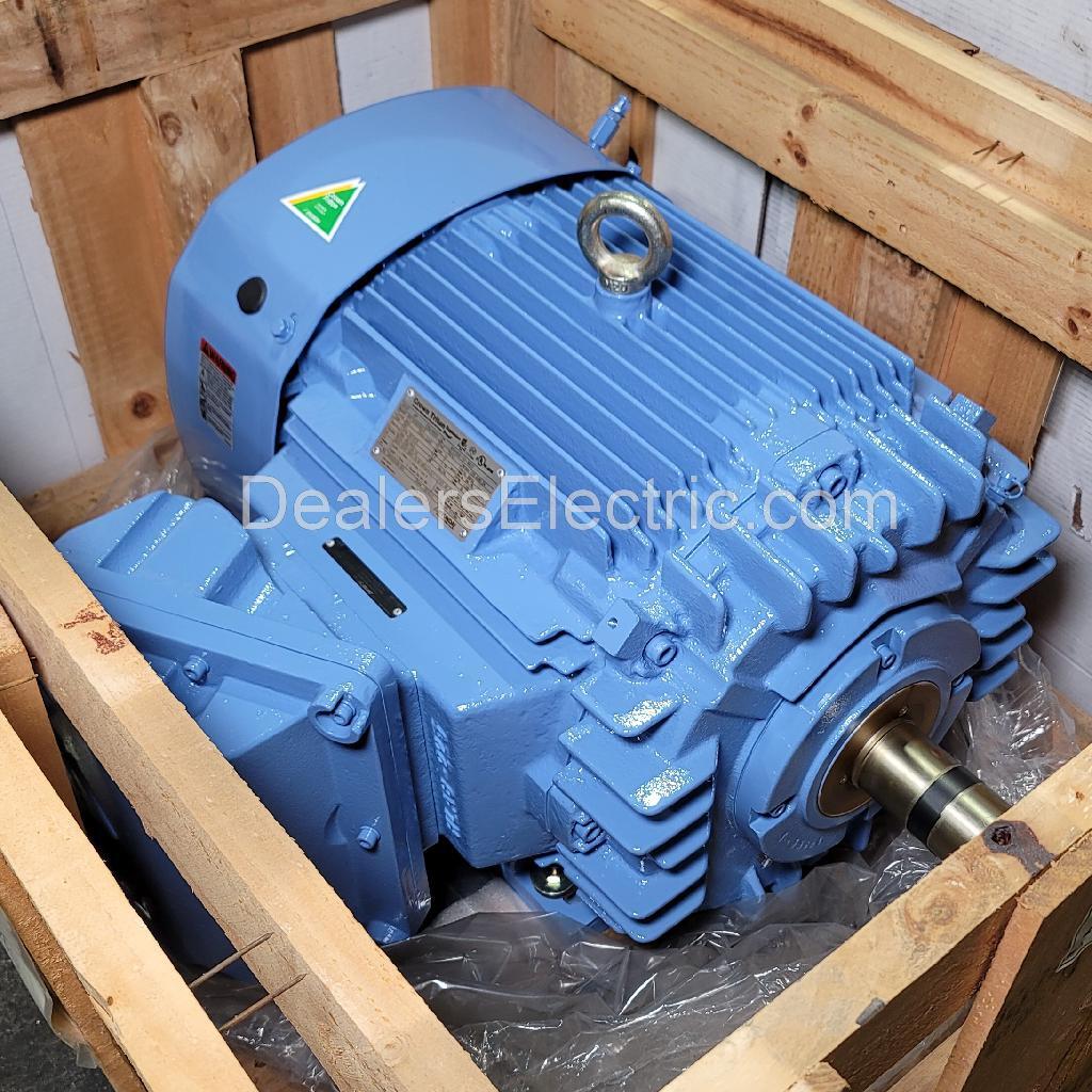 HYUNDAI 50 HP 1200RPM XPFC 208/230/460 V 365T FRAME 3 PHASE MOTOR ...