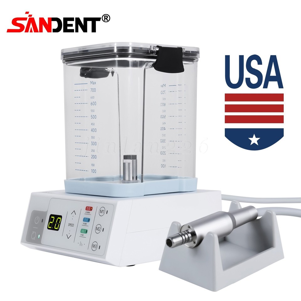 Dental Brushless LED Electric Micro Motor /1:5 Increasing Handpiece ...