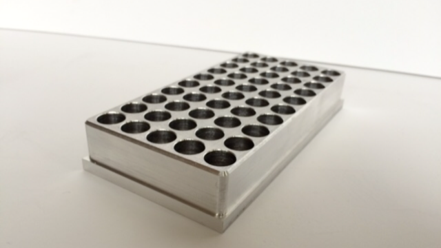 7.62x39 NATO Ammo Reloading Block Solid Aluminum 50 rounds | eBay