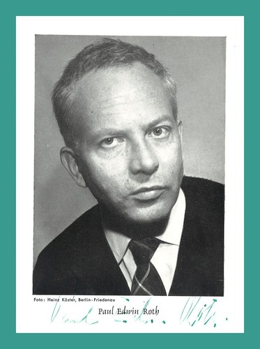 PAUL EDWIN ROTH | Schauspieler | Original-Autogramm auf Starkarte | eBay.de