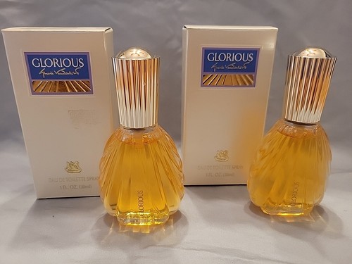 VTG lot of 2 GLORIOUS by Gloria Vanderbilt eau de toilette 1 oz spray ...