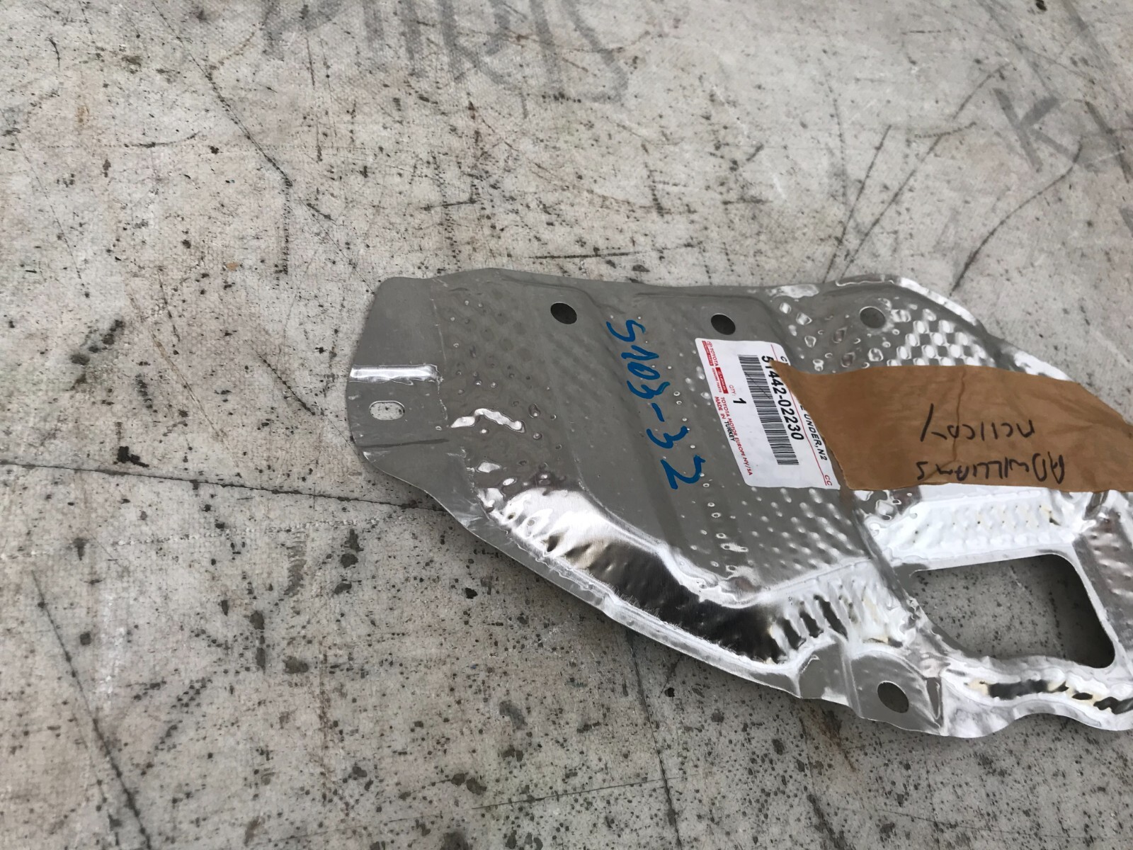 Genuine Toyota Engine Underneath Cover No2 51442-02230 for sale online ...