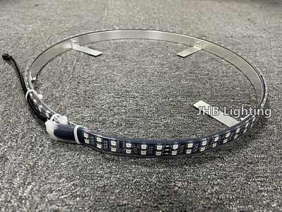 Parts: 1PC 15.5" DOUBLE ROW CHASING LED Wheel Ring Light (Metal ring ...