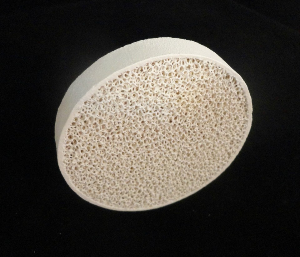 RETICULATED ZIRCONIA MELT METAL FILTER SETTER WIRELESS ELEMENT PLATE No ...