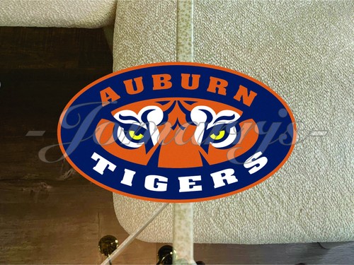 Auburn Tigers Football Logo NCAA Sticker Sign Vinyl Decal AU Aubie # ...