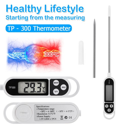 New Digital Cooking Food Meat Kitchen BBQ Thermometer Stab Probe ...