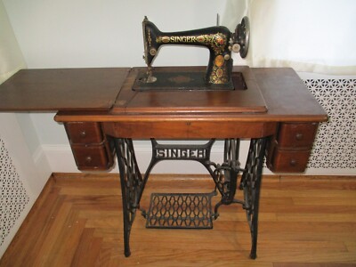 Sewing Machines - Eye Model 66 Treadle Sewing Machine