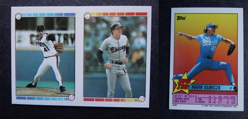 1989 Topps Stickers Baseball Cards Complete Your Set U Pick From List ...