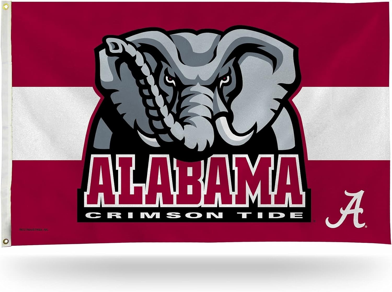 Alabama Crimson Tide Flag 3' x 5' Striped Flag ROLL TIDE | eBay