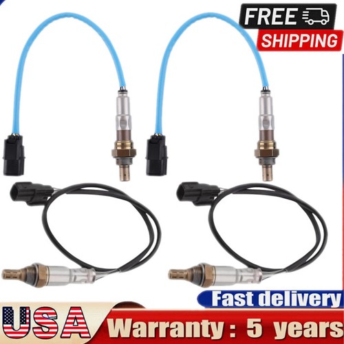 4PCS Up+Downstream Oxygen O2 Sensor For Acura MDX TL TSX 3.5L Honda ...