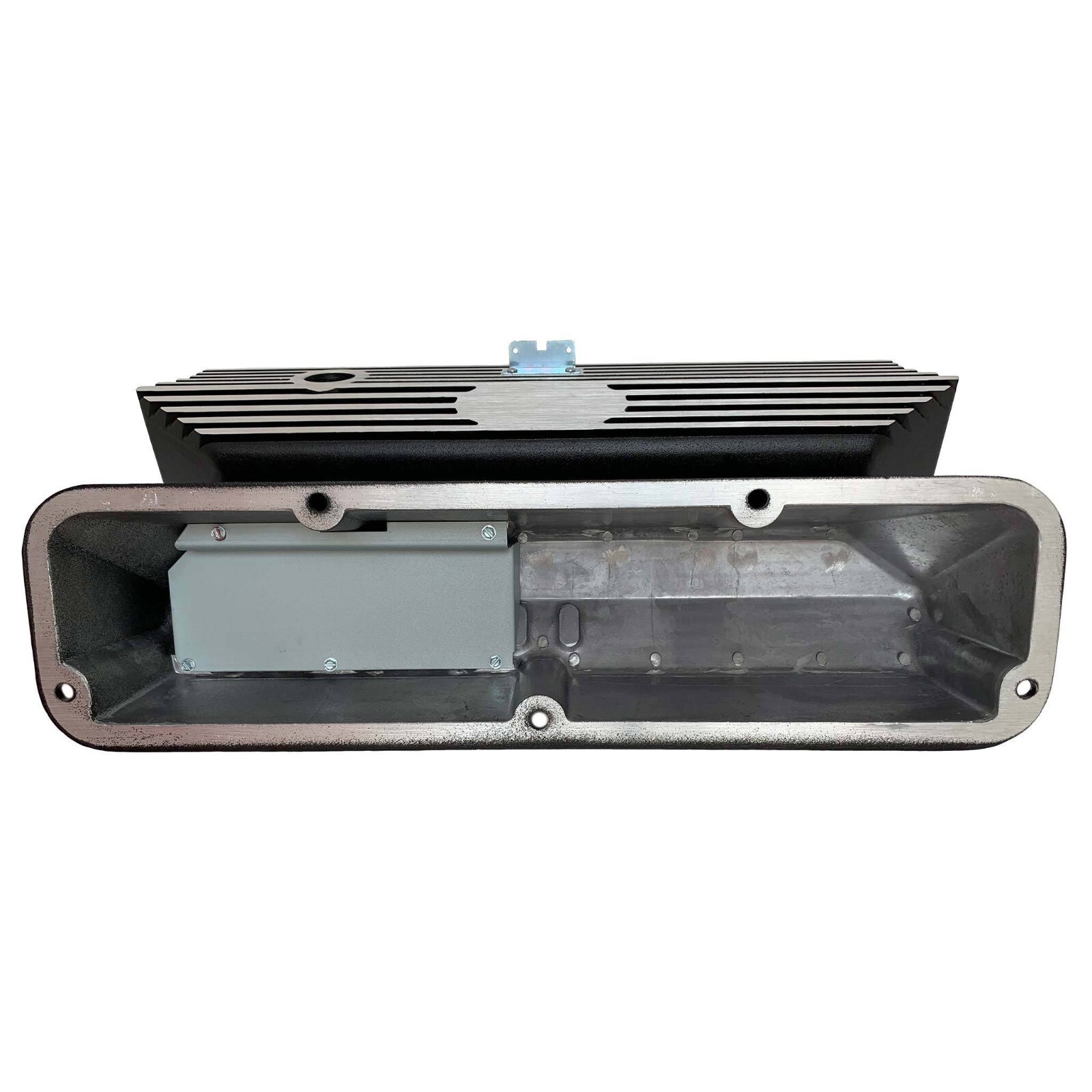 Ford FE 390 Tall Black Valve Covers "POWERED BY 390 CUBIC INCHES ...