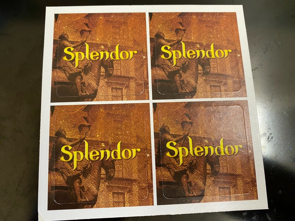 Splendor Promo Noble Tiles Unpunched Unplayed | eBay