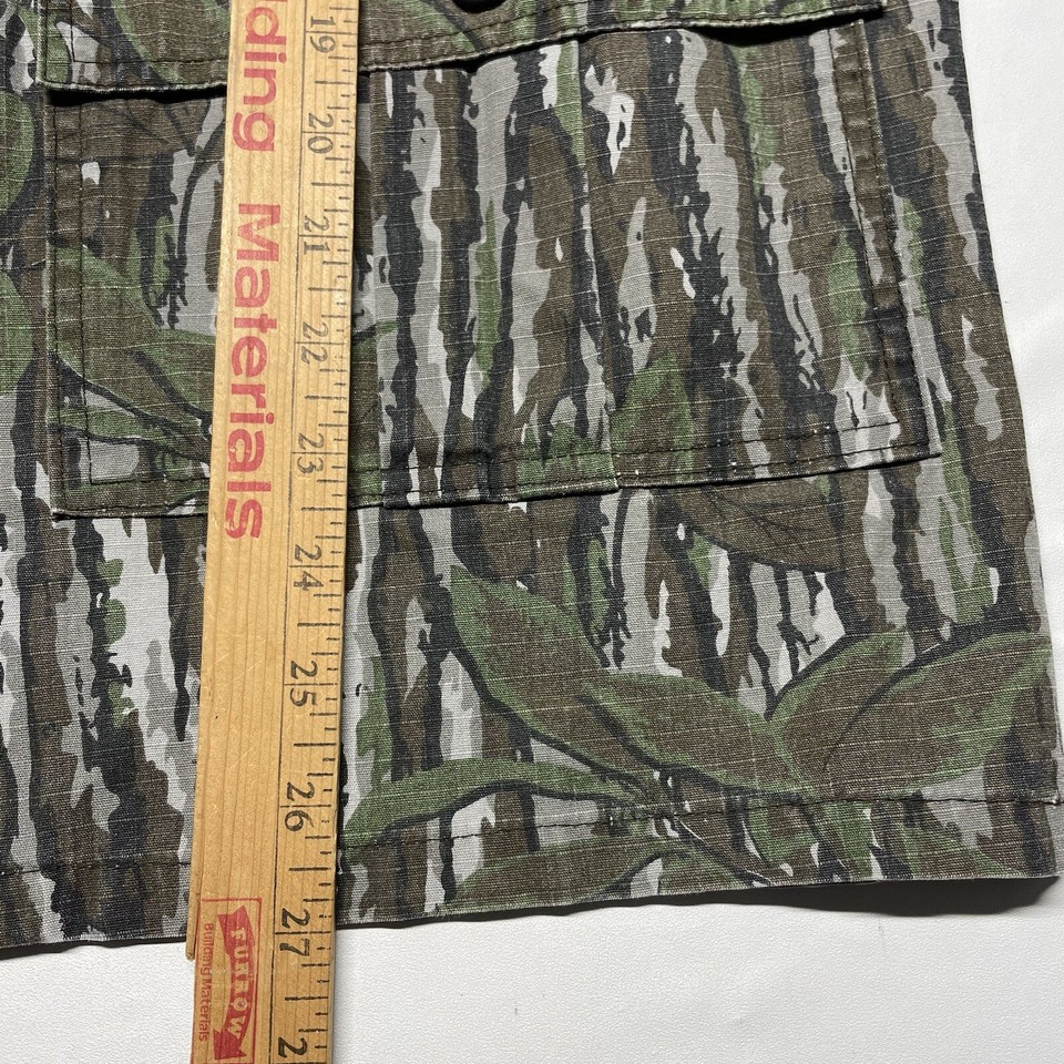 Vintage 90s Camouflage Jacket Mens Large Camo Army Surplus Combat USA ...