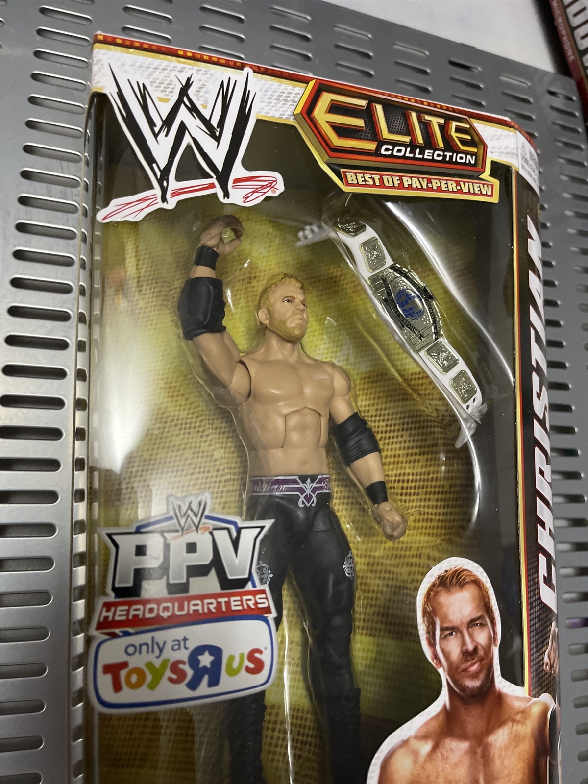 WWE Christian Elite Figure Mattel Best of PPV 2012 RARE IC Champ W1 for ...
