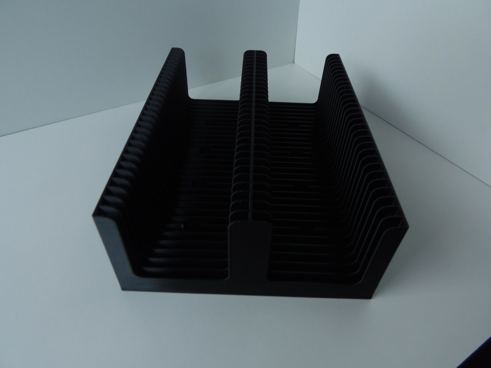 Black MiniDisc tray (Holds 60 discs not in cases) storage/holder/stand ...