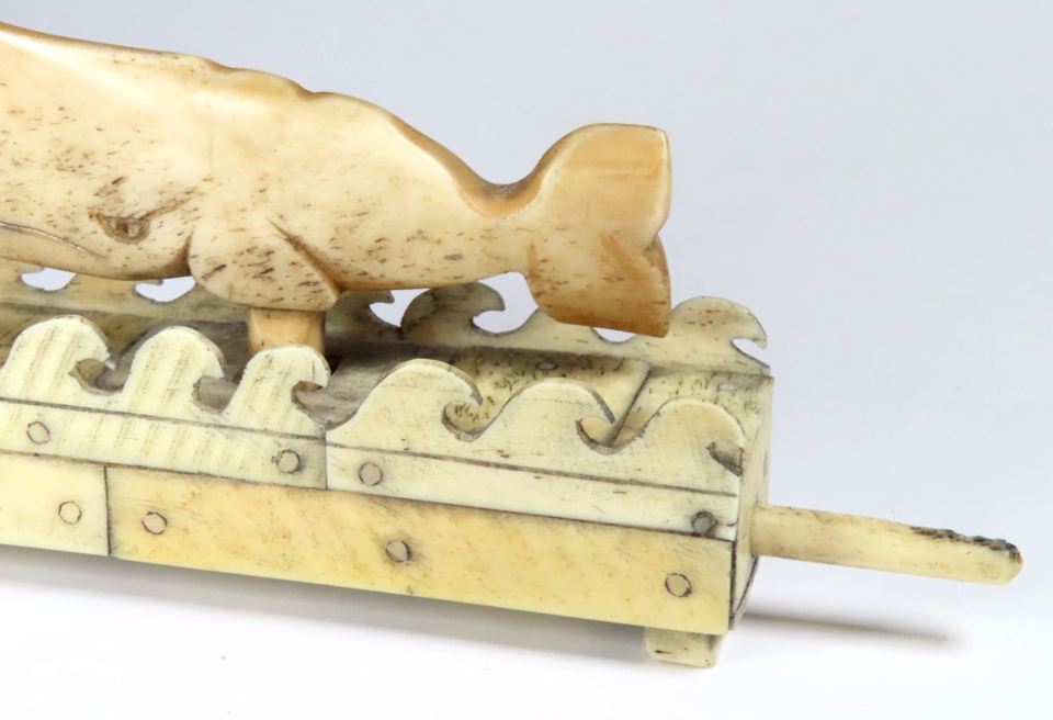 NICE 19TH CENTURY SAILOR MADE WHALE AUTOMATA MECHANICAL TOY | eBay