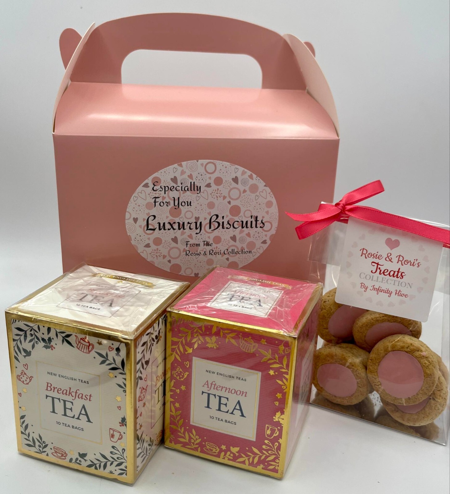 Afternoon Tea Hamper Gift Box Present For Ladies Her Birthday Get Well ...