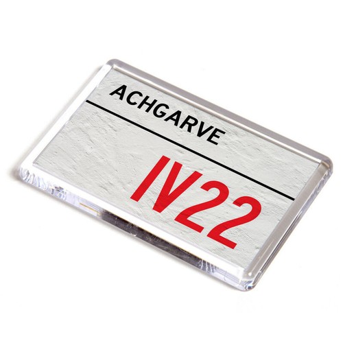 FRIDGE MAGNET - Achgarve IV22 - UK Postcode | eBay