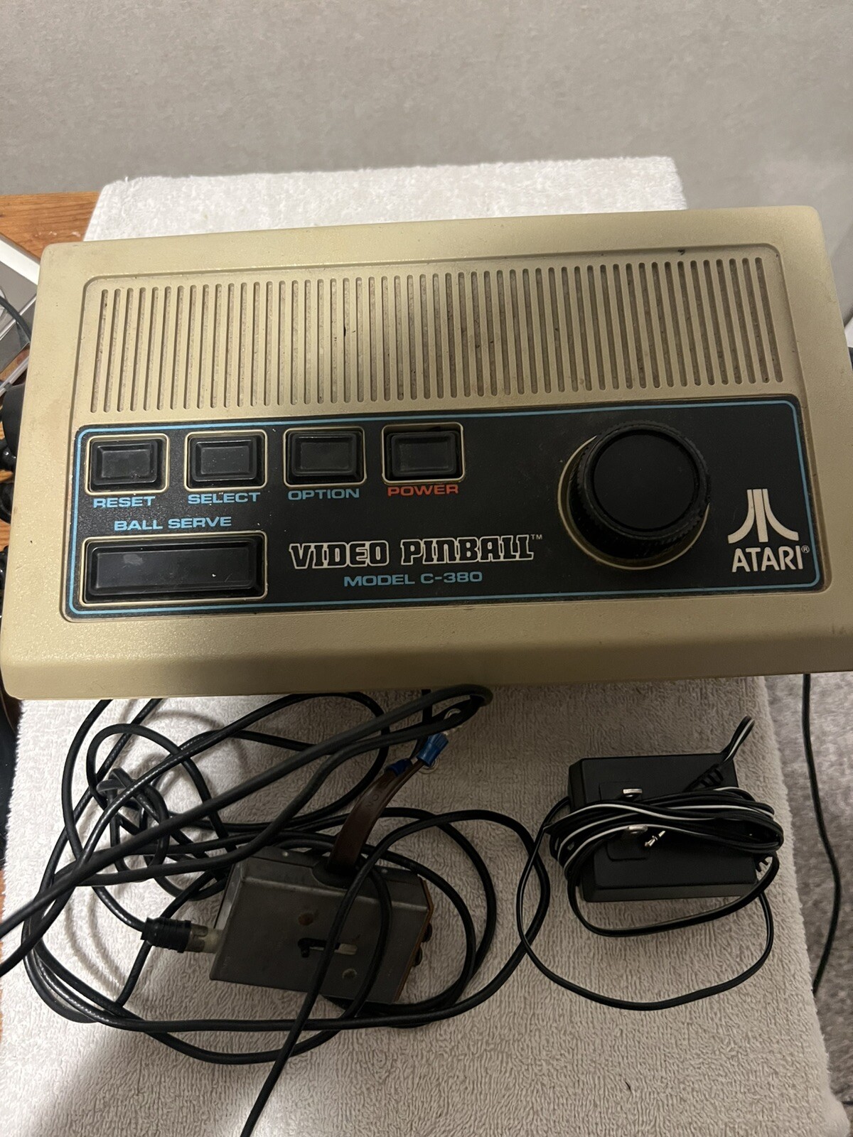 Vintage Atari Video Pinball Model C-380 Game Console | eBay
