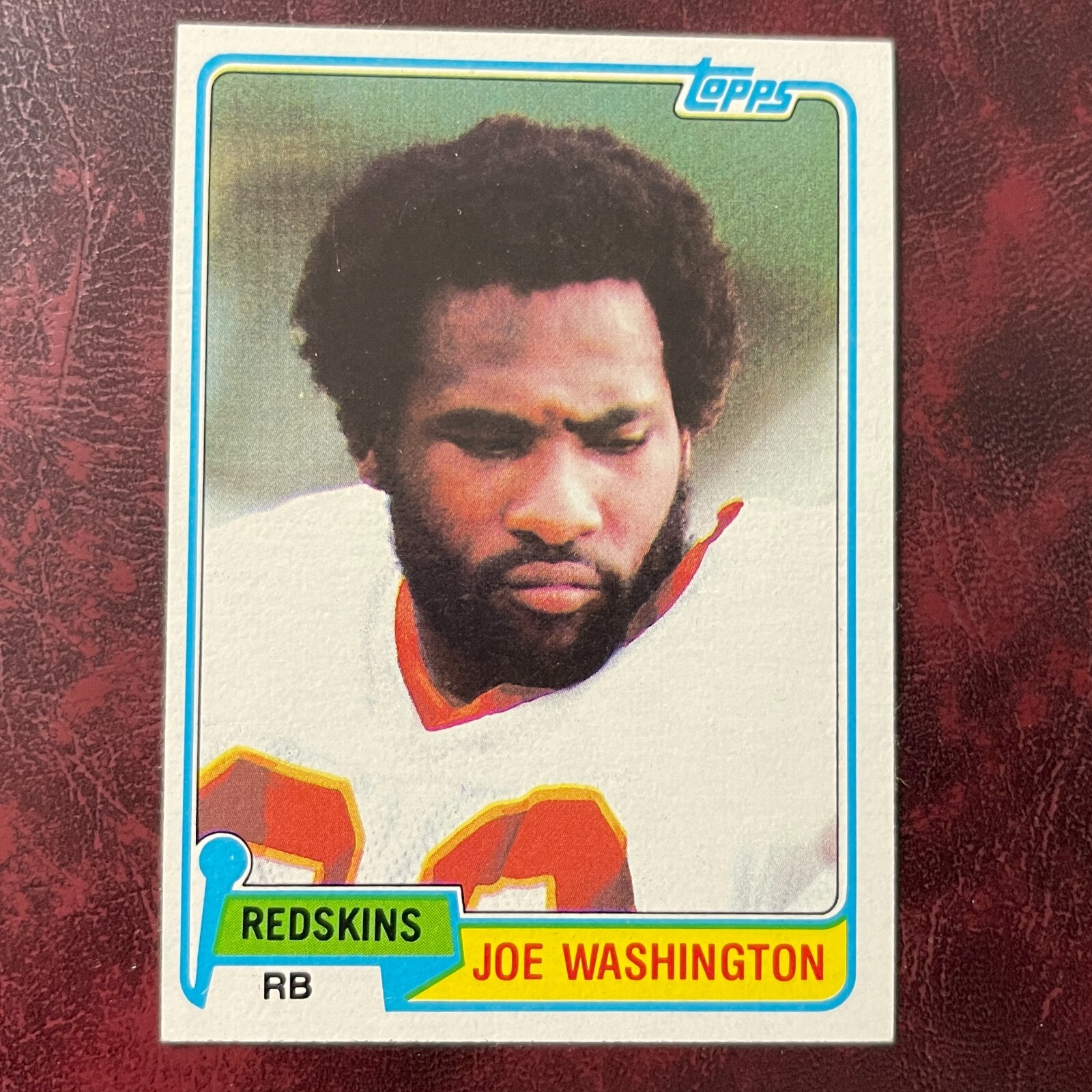 1981 Topps Set JOE WASHINGTON #22 REDSKINS - NM/MINT *HIGH GRADE* | eBay
