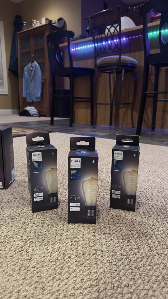 Philips Hue Color & White Ambiance Bulb Bundle + Hue Bridge | eBay