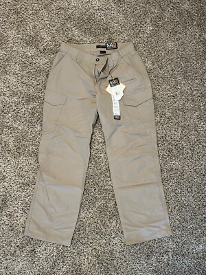 5.11 Tactical Pant Men 32x30 Khaki Beige Fast Tac Cargo Straight Fit ...