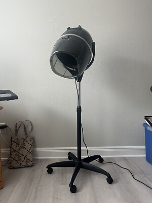 Stainless Steel 1000W Stand-up Bonnet hair Dryer - Black 700161255775| eBay