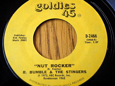B. BUMBLE & THE STINGERS - NUT ROCKER / NAUTILUS 7" VINYL (EX) | eBay