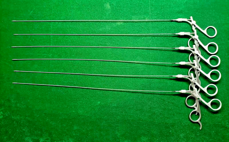 6pc Hysteroscopy Semi Rigid Scissors 5FR 40cm Reusable Best Quality ...