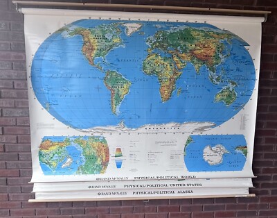 World Maps - Pull Down World Map