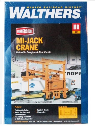 HO Scale Walthers Cornerstone 933-3122 MI-JACK Translift Intermodal ...